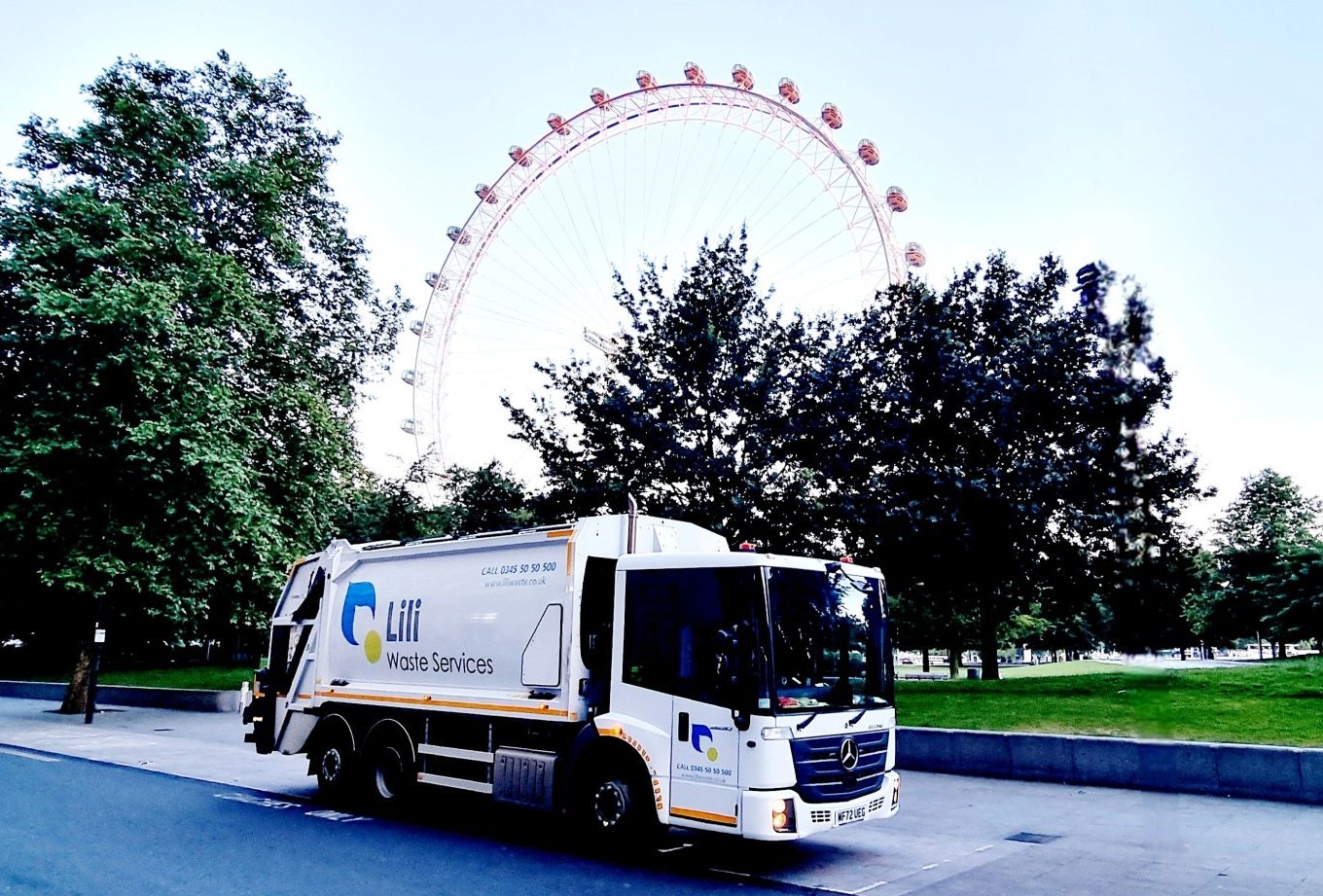 Fleet of Eco-Friendly Recycling & Waste Collection Vehicles